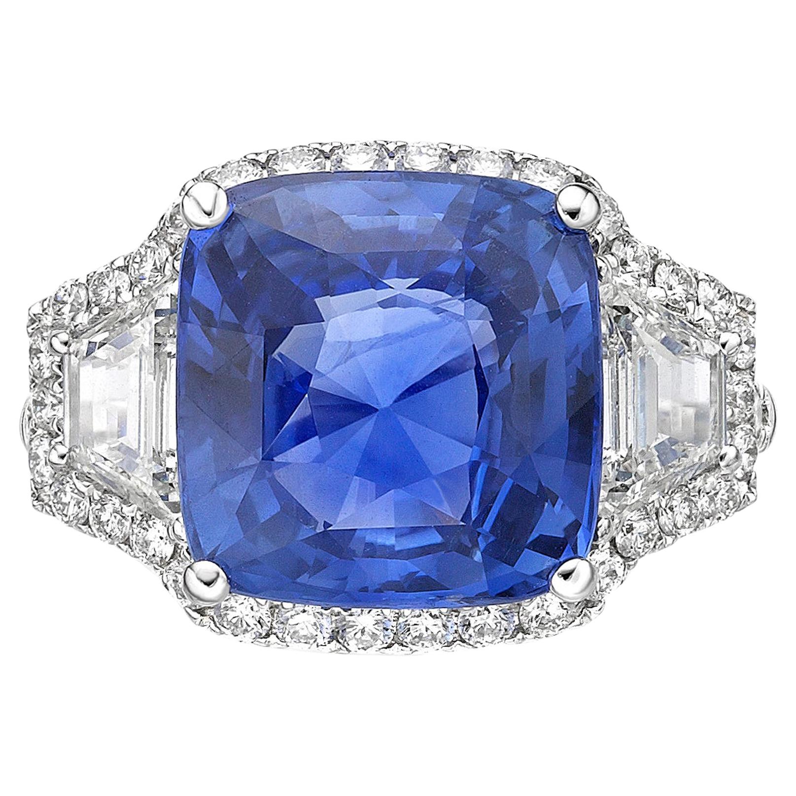8.15 Carat Royal Blue Sapphire GRS Certified Unheated Diamond Ceylon ...