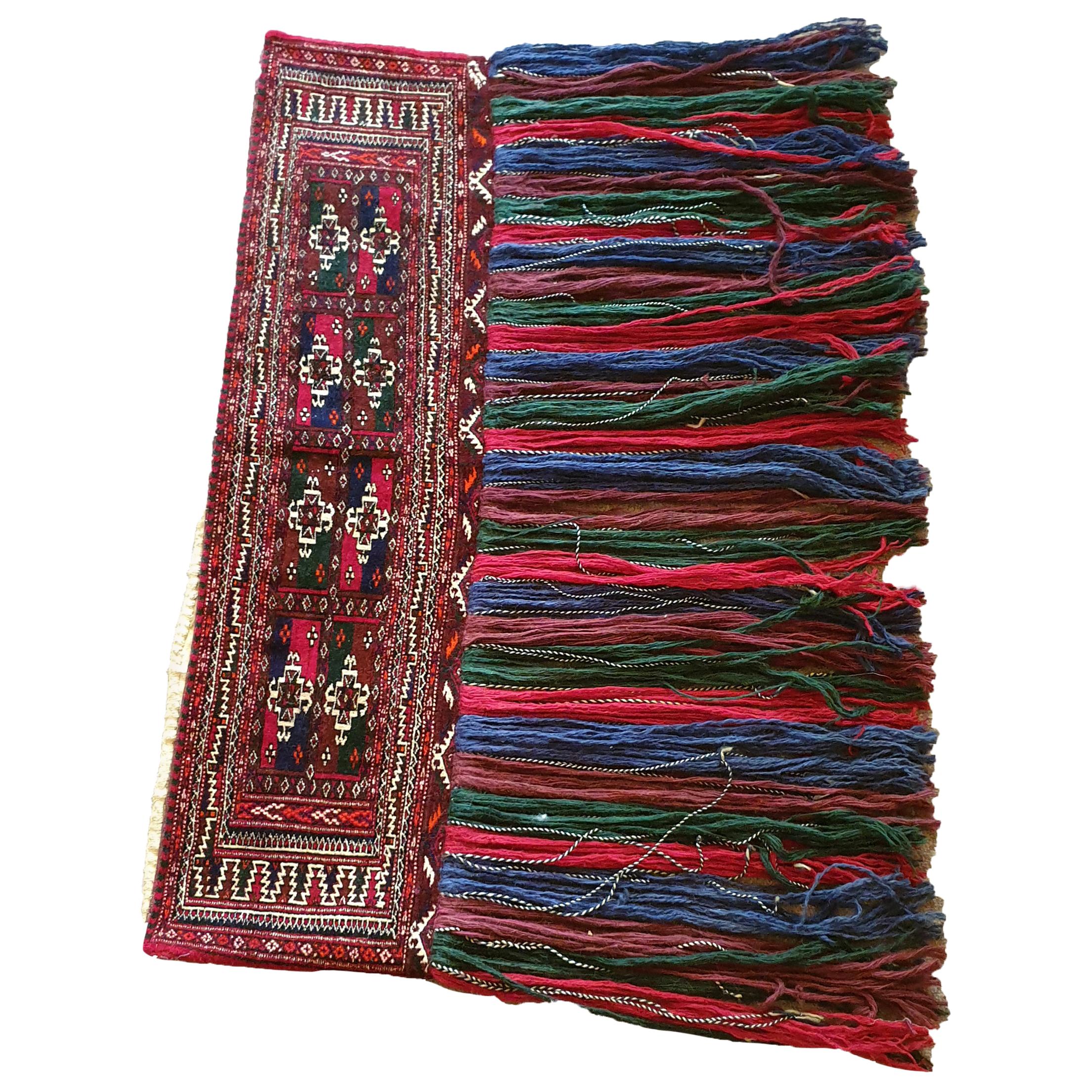 642 - Beautiful 19th Century Turkmen Bag with a Nice Bukhara Design For ...