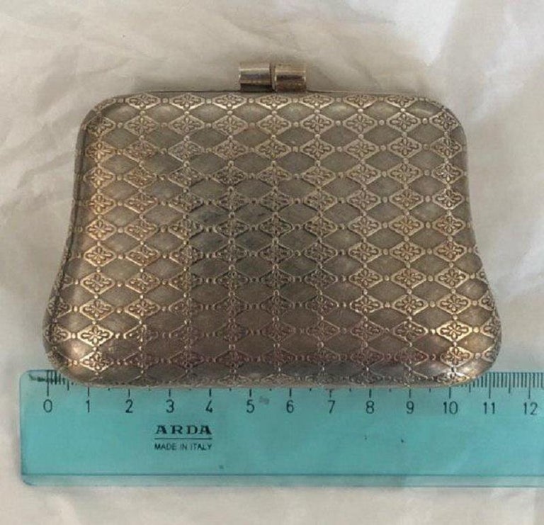 925 Karat Silver Bag at 1stDibs