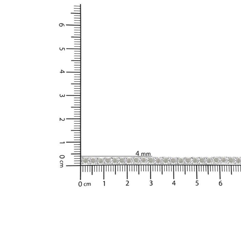 .925 Sterling Silver 3.0 Cttw Diamond Illusion-Set Miracle Plate Tennis ...