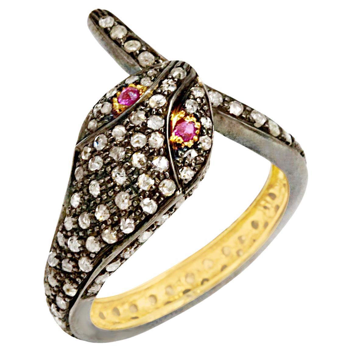 Customizable 925 Sterling Silver 10.08cts Diamond cocktail ring with 0 ...