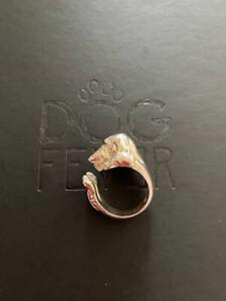 925 Sterling Silver Dog Puppy Animal Nature Basset Hound Statement Open ...