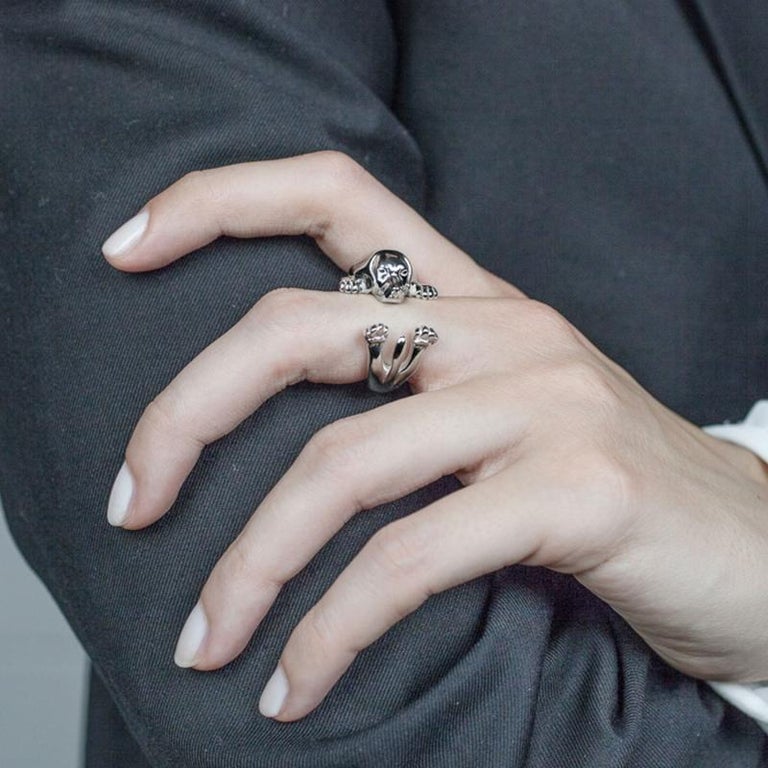 925 Sterling Silver Dog Puppy Animal Nature Cute Beagle Statement Open ...