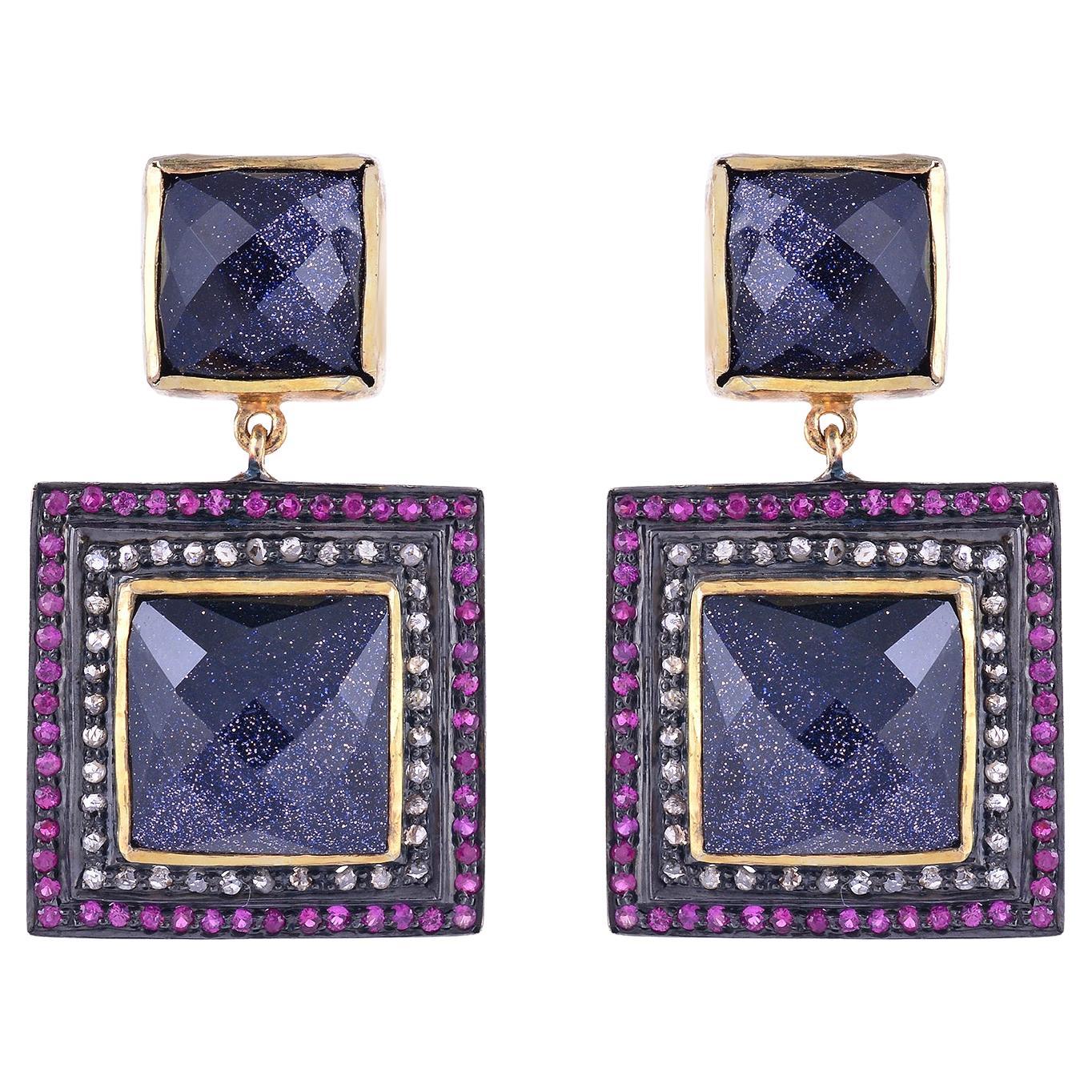 925 Sterling Silver Push Back Earrings with 1.18 Carat Emerald For Sale ...