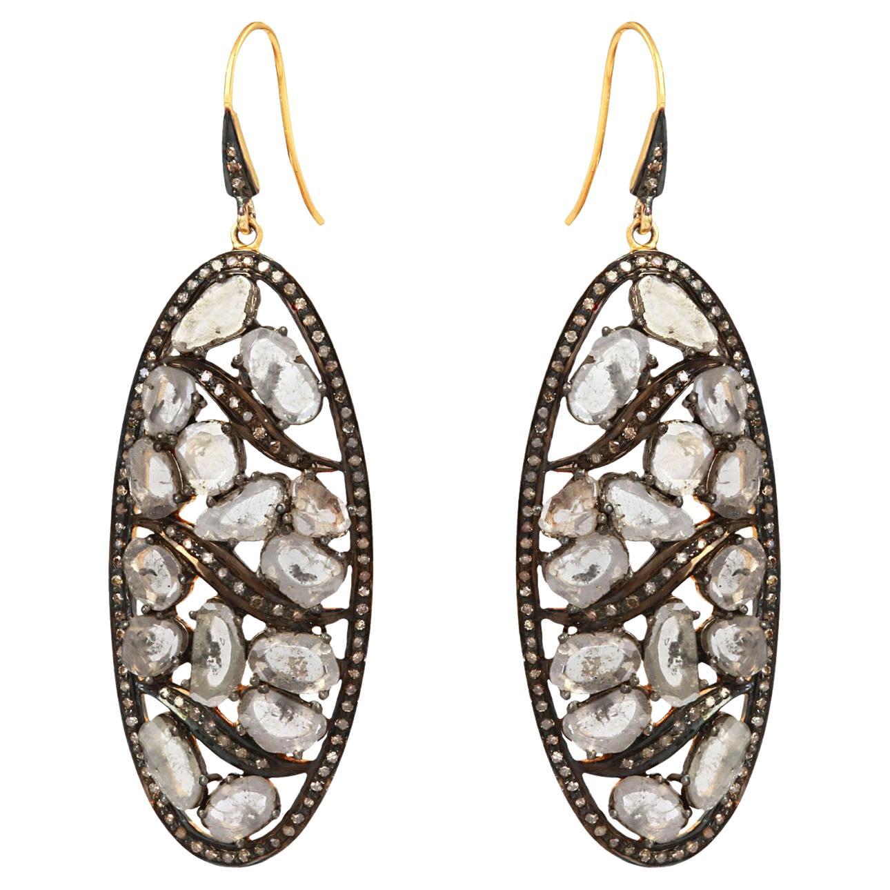 925 Sterling Silver Push Back Earrings with 16.01 Carat Emerald For ...