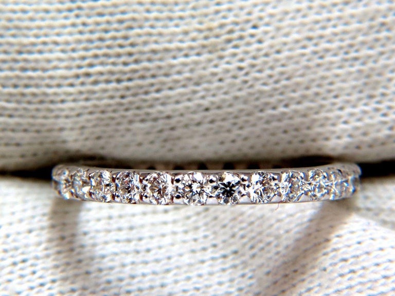 .93 Carat Natural Round Diamonds Sharing Common Prong Ring G/Vs 14 ...
