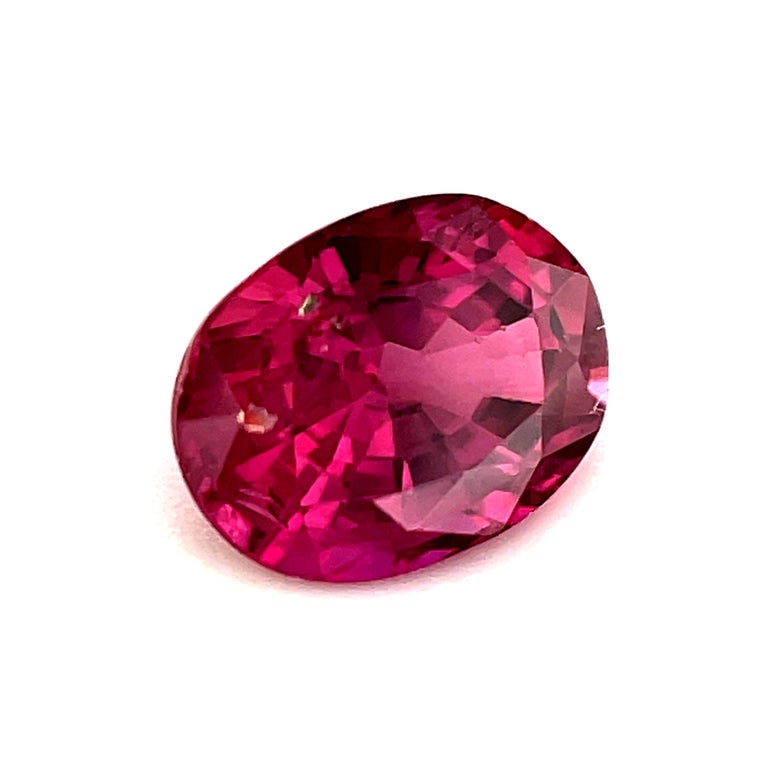 .96 Carat Oval Loose Unset Fancy Sapphire Gemstone For Sale at 1stDibs