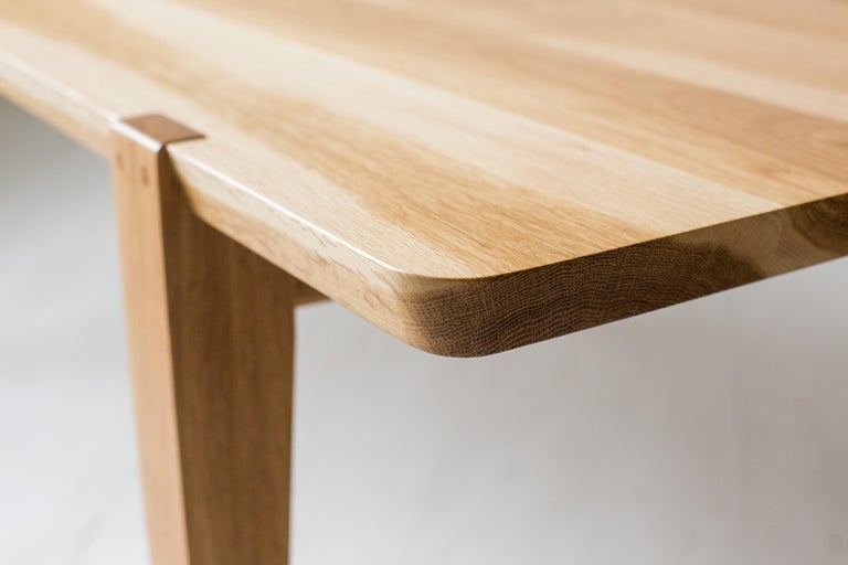 96" Oslo Dining Table in White Oak by Studio Moe For Sale at 1stDibs