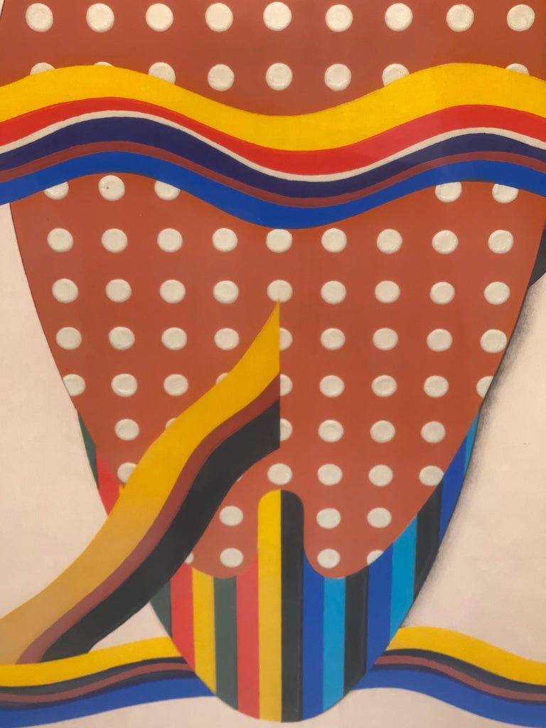 !969 Pop Art Lithograph by Ken Kusaka For Sale at 1stDibs