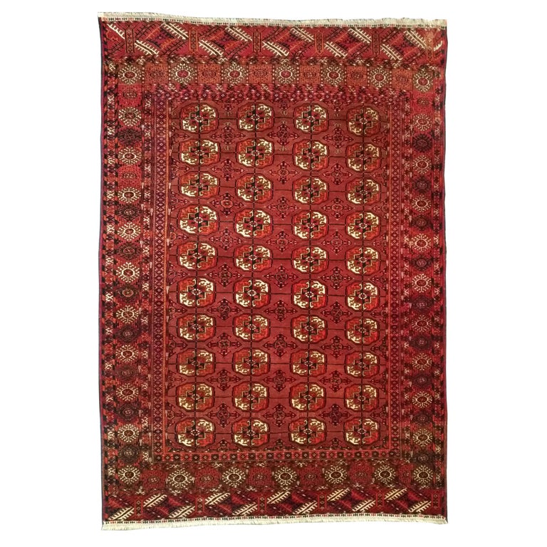 989 -19th Century Boukara Carpet For Sale at 1stDibs