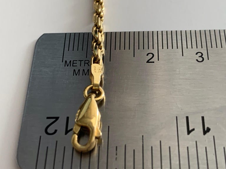 9ct 375 Gold Chain at 1stDibs