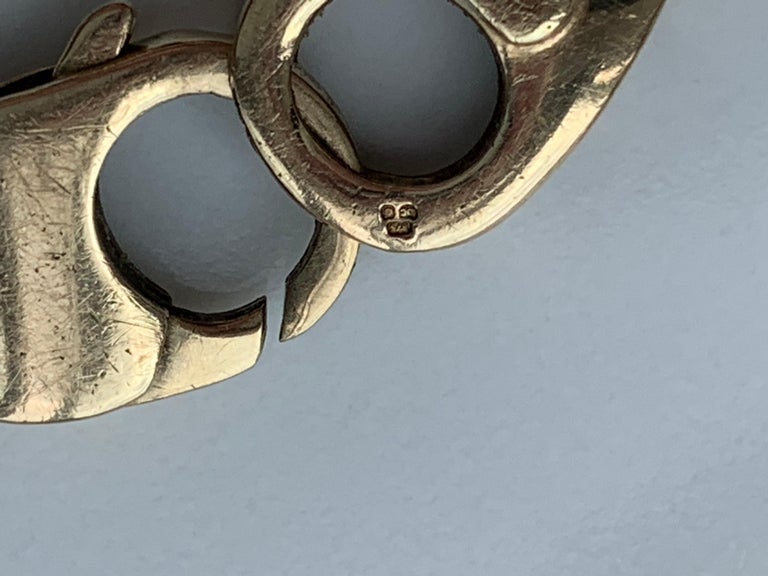 9ct 375 Gold Bracelet For Sale at 1stDibs