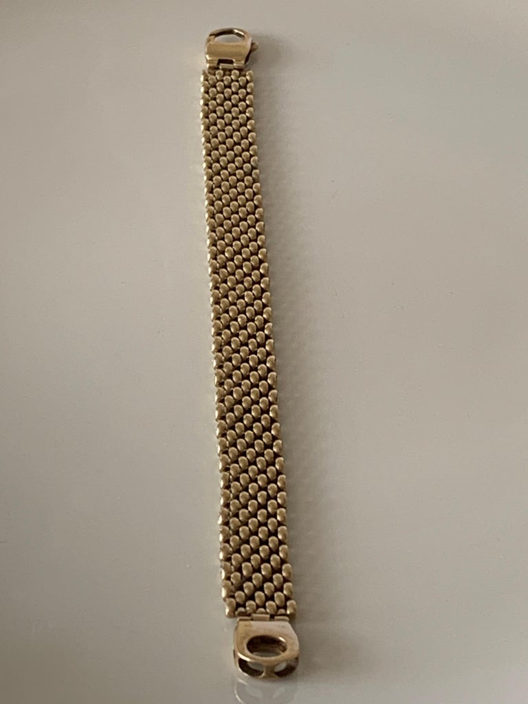 9ct 375 Gold Bracelet For Sale at 1stDibs