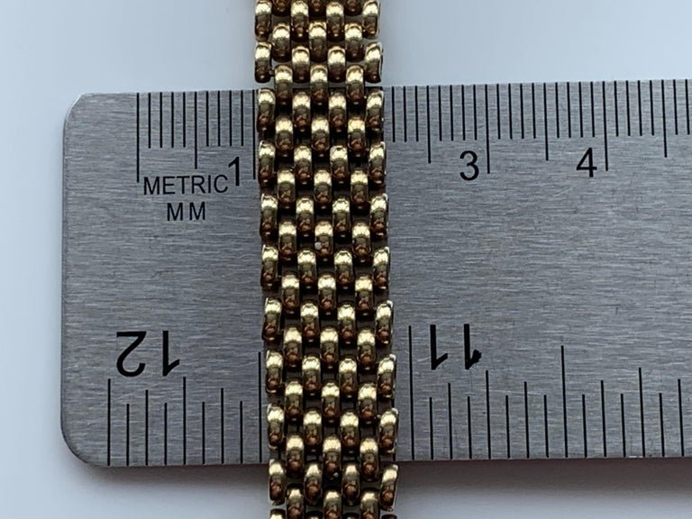 9ct 375 Gold Bracelet For Sale at 1stDibs