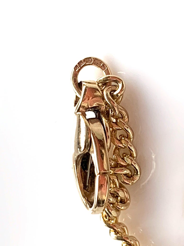 9ct Gold Curb Chain For Sale at 1stDibs