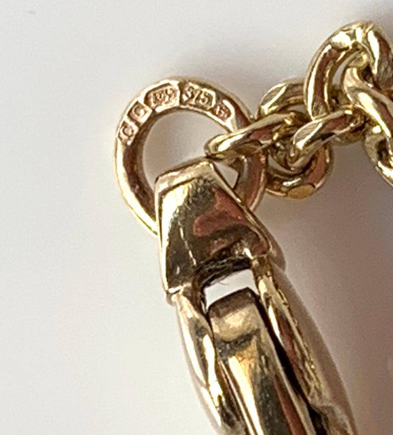 9ct Gold Curb Chain For Sale at 1stDibs