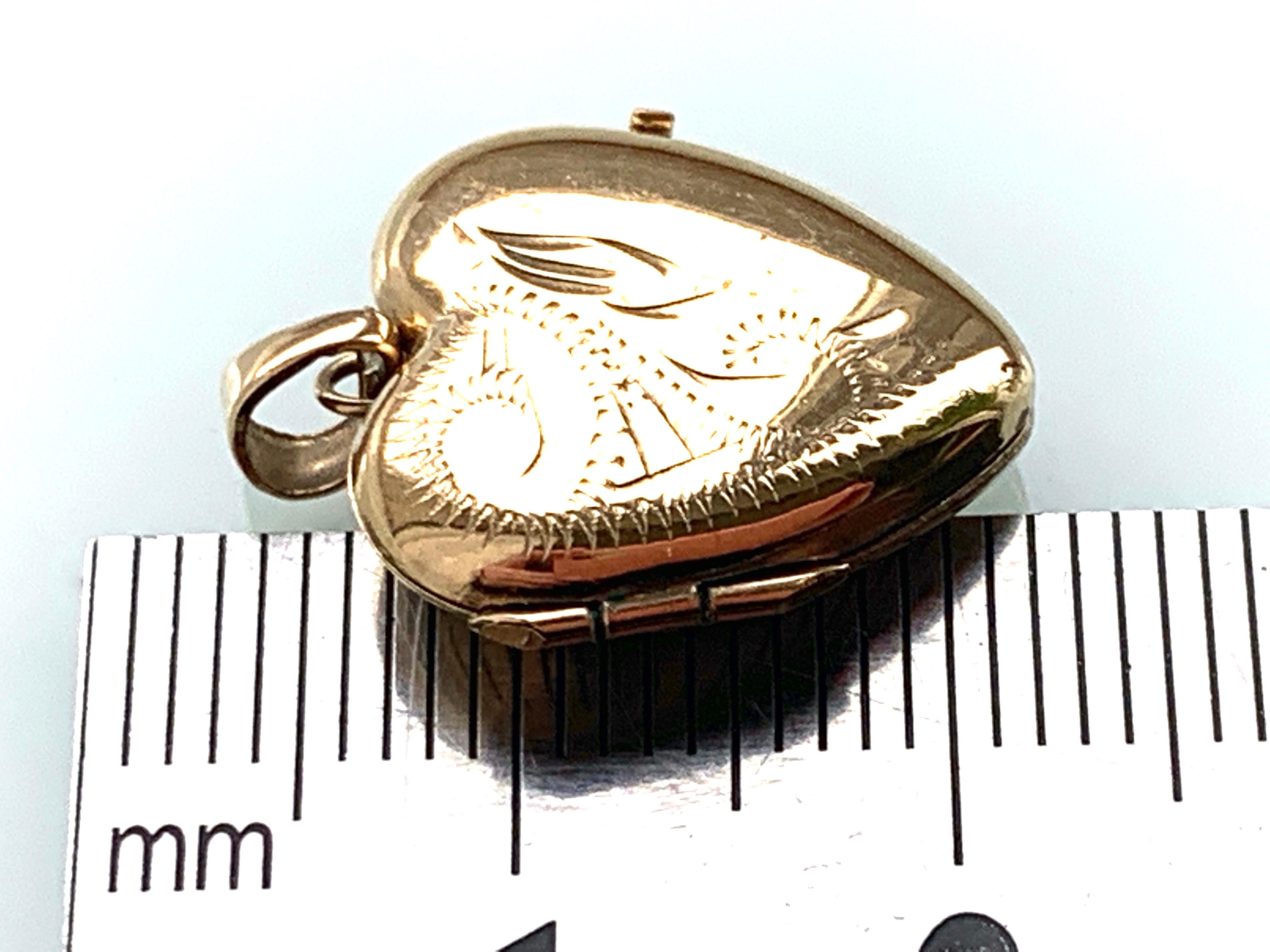 9ct Gold Locket For Sale at 1stDibs | gold locket cape town, where are ...