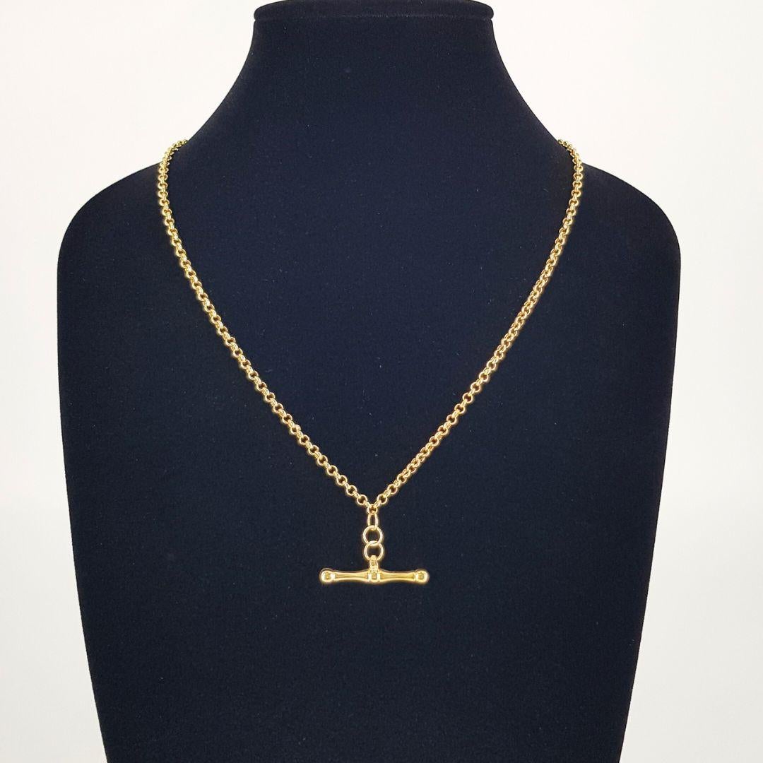 9ct Yellow Gold Fob Chain For Sale at 1stDibs