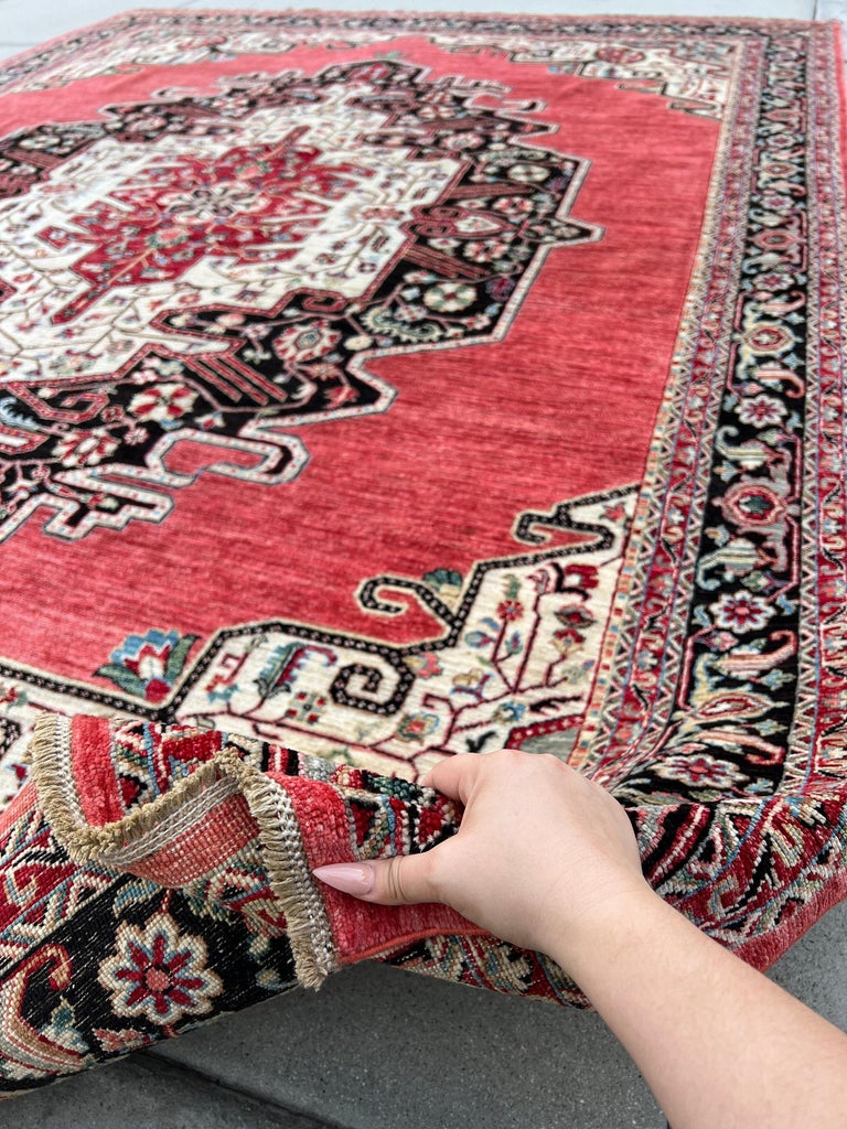 Hand-Knotted Afghan Rug Premium Hand-Spun Afghan Wool Fair Trade For ...
