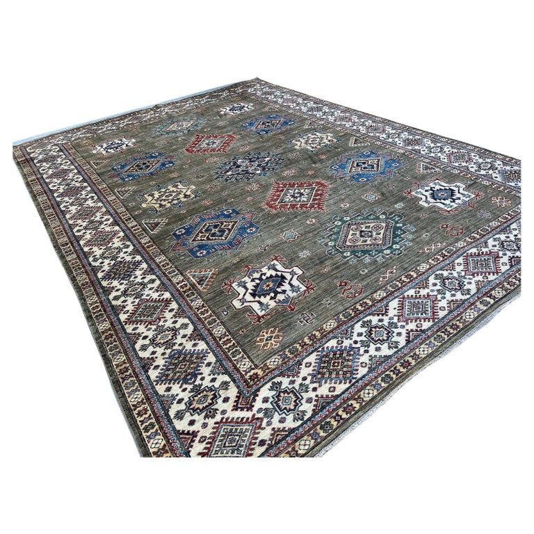 Hand-Knotted Afghan Rug Premium Hand-Spun Afghan Wool Fair Trade For ...