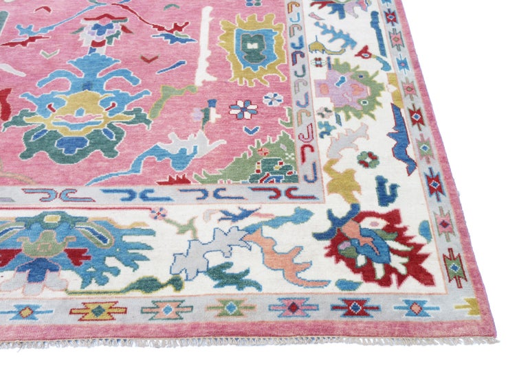 Pink Oushak For Sale at 1stDibs
