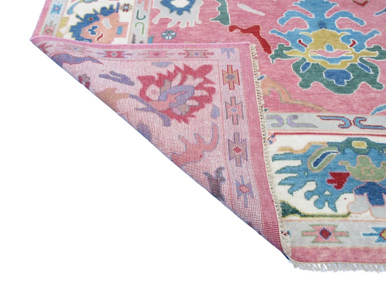 Pink Oushak For Sale at 1stDibs