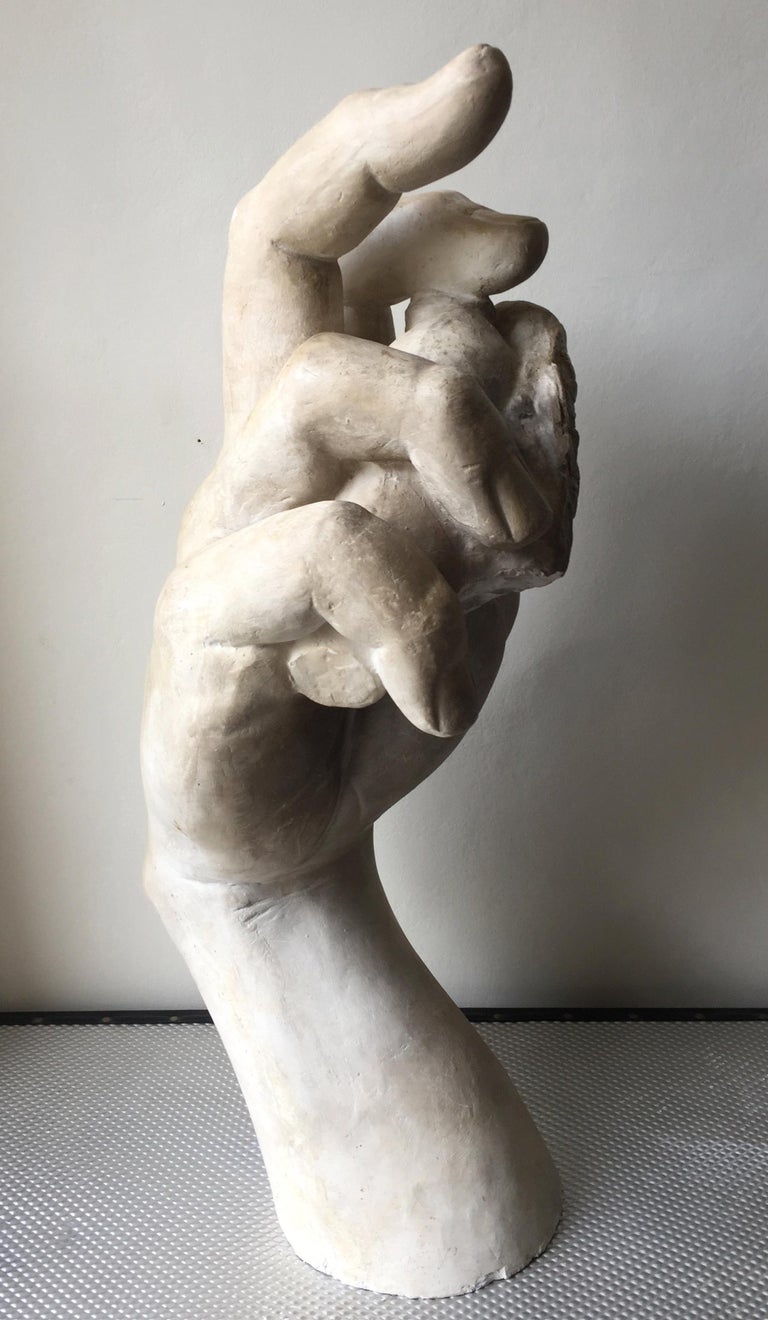 1:1 Scale Plaster Right Hand of Michelangelo's David For Sale at 1stdibs