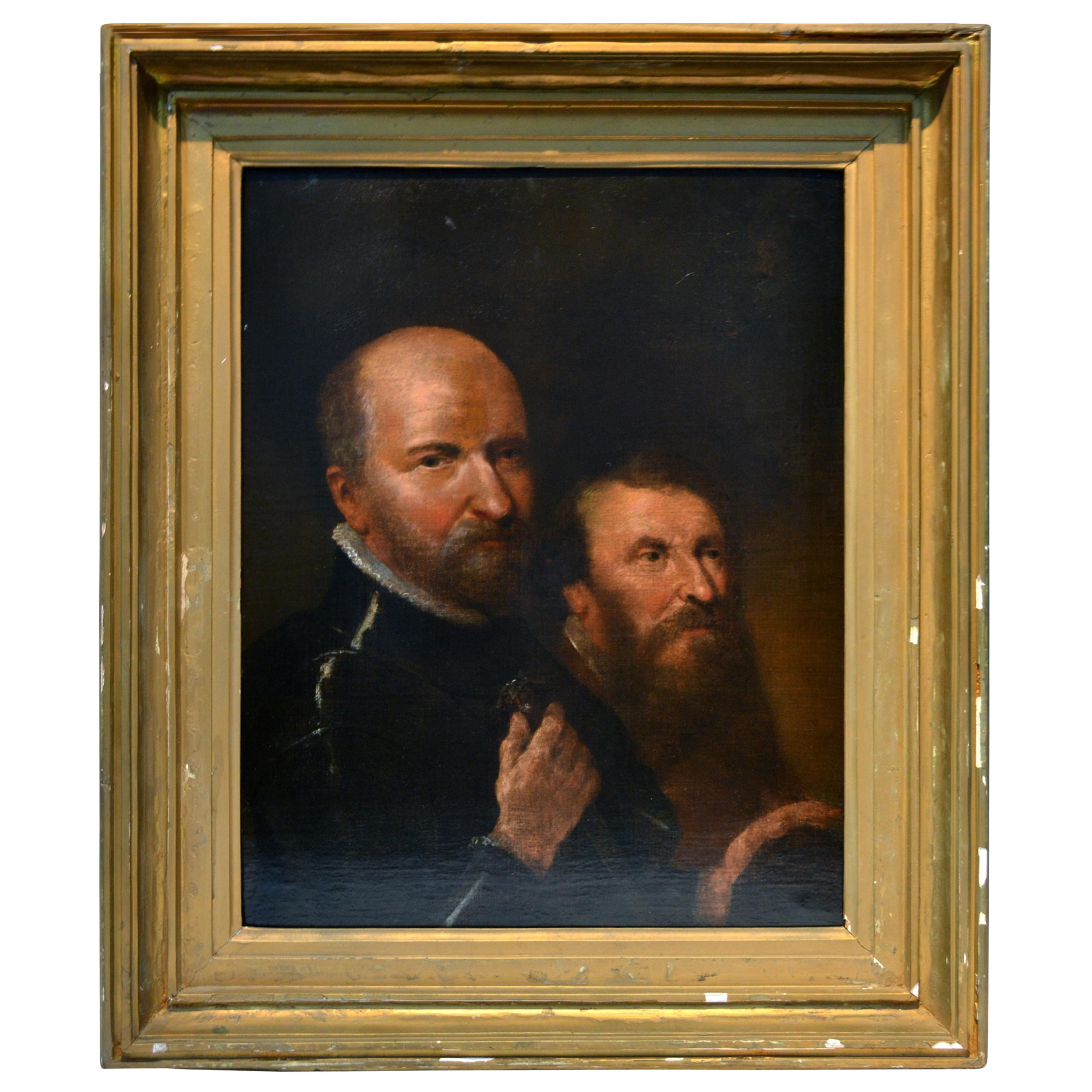 Portrait anglais du 17ème siècle de Jane Bromley, 1640 environ En vente ...