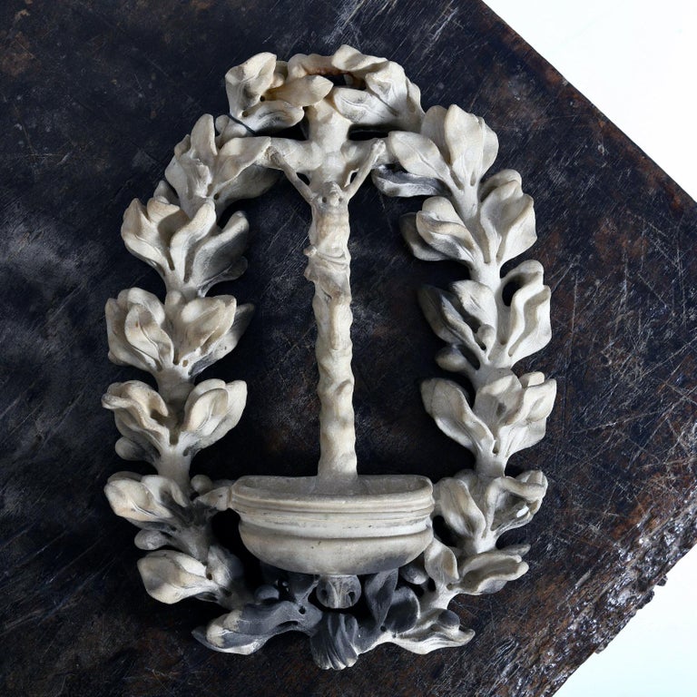 17th Century Marble Holy Water Stoop For Sale at 1stDibs