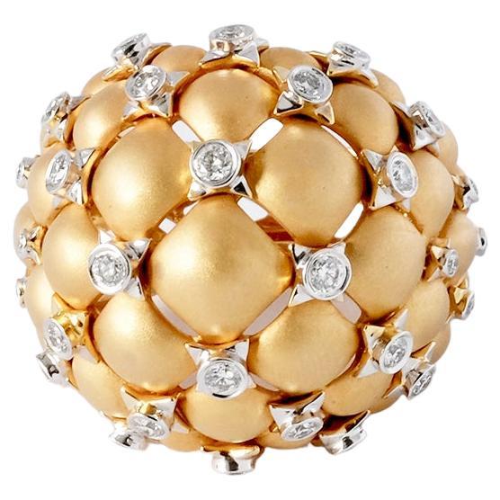 A 18 k gold ring of fantastic design. "The bubble ring". For Sale at ...