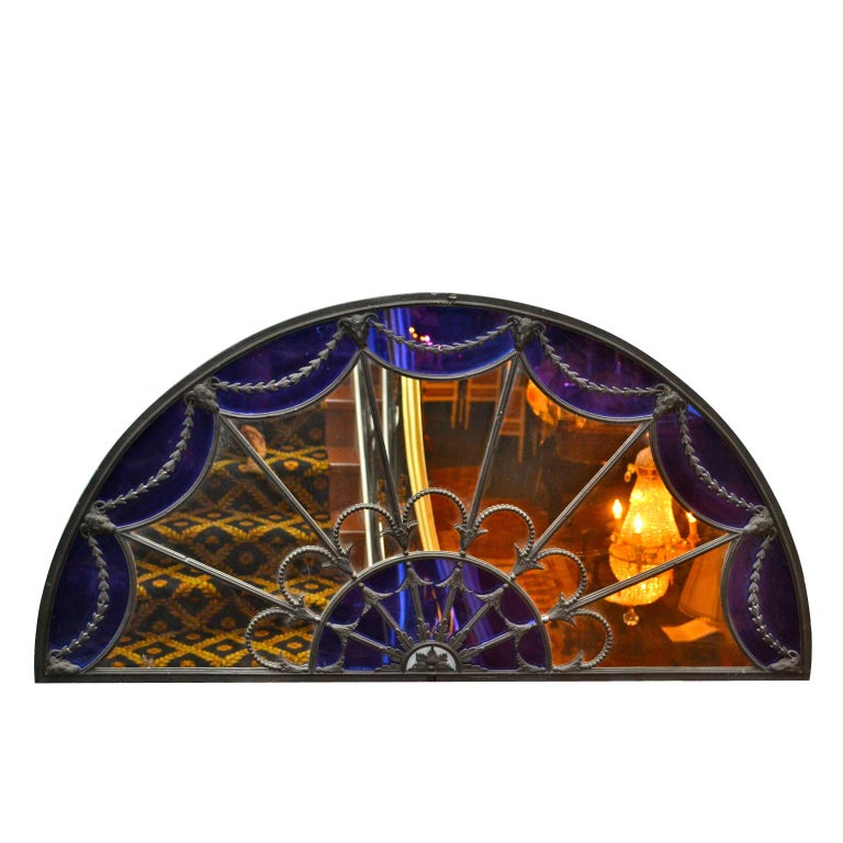 19th Century Irish Georgian over Door Transom Mirror at 1stDibs