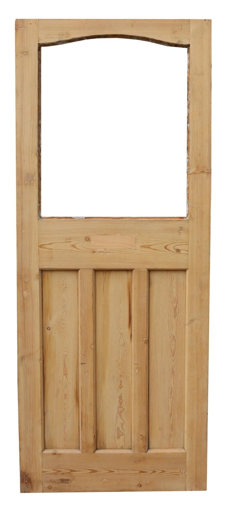 1930s Glazed Pine Front Door For Sale at 1stDibs | 1930s front door ...