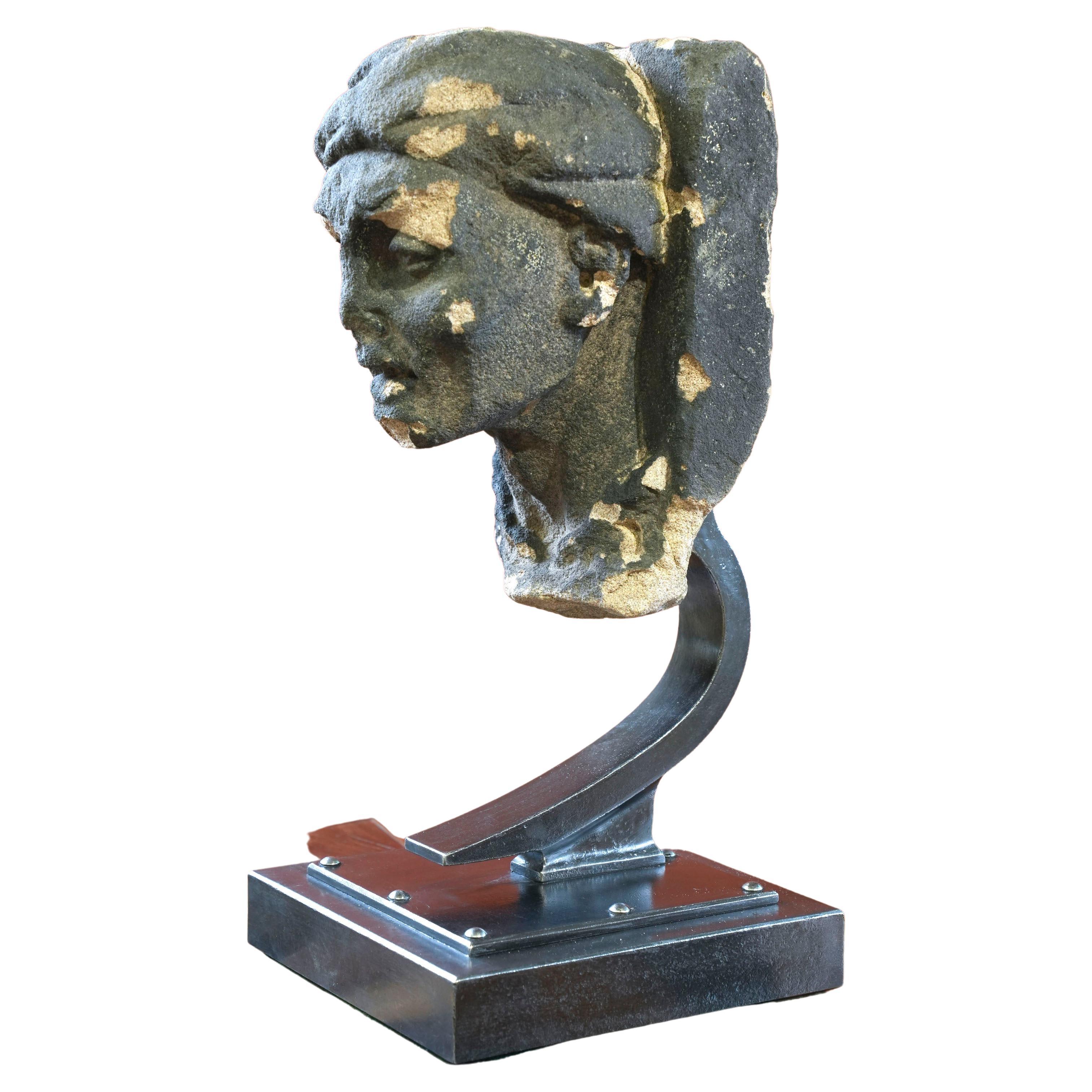 Carved stone sculpture at 1stDibs