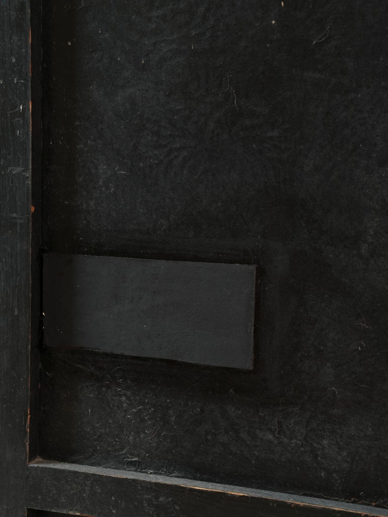 19th Century Embossed and Decorated Leather Room Screen at 1stDibs