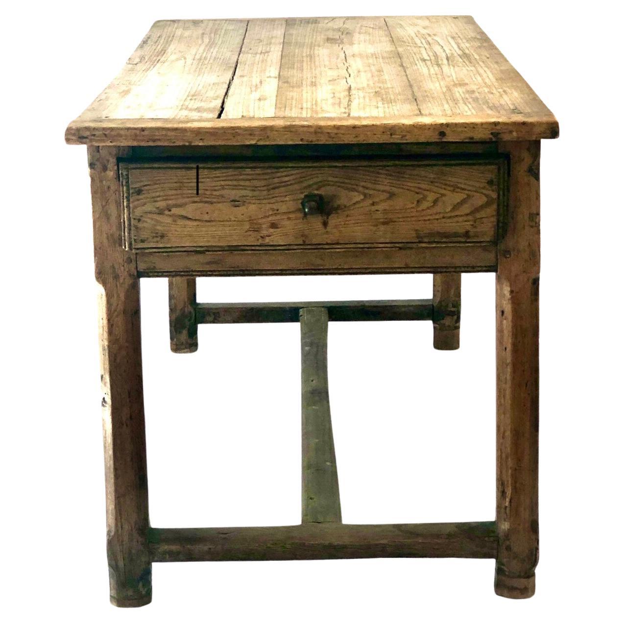 Antique Early 19th Century Welsh Pine Farmhouse Dairy Table For Sale at ...