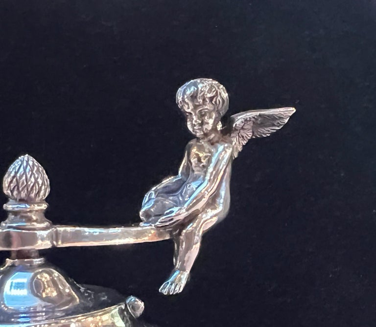 19th Century French Sterling Hallmarked Pepper Mill by Jean Granvigne ...