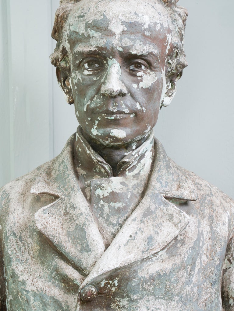 19th Century Italian Plaster Bust at 1stDibs