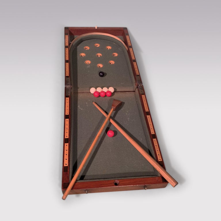 19th Century Miniature Bagatelle Board For Sale at 1stDibs