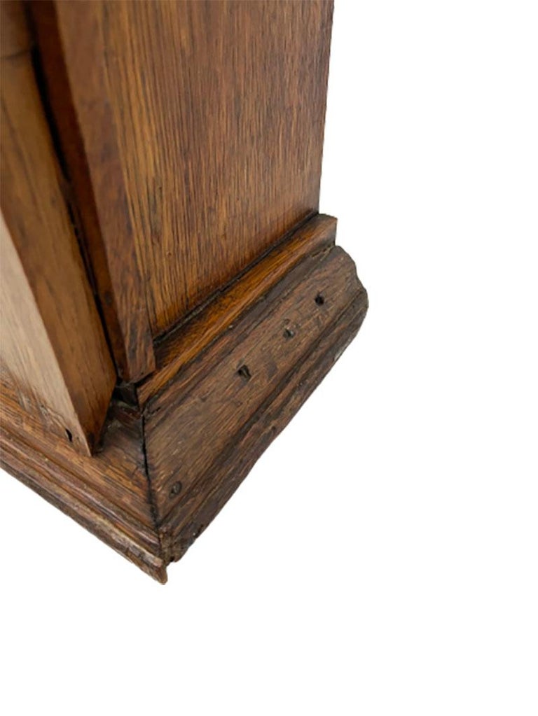 19th Century Miniature Wooden Bookcase For Sale at 1stDibs