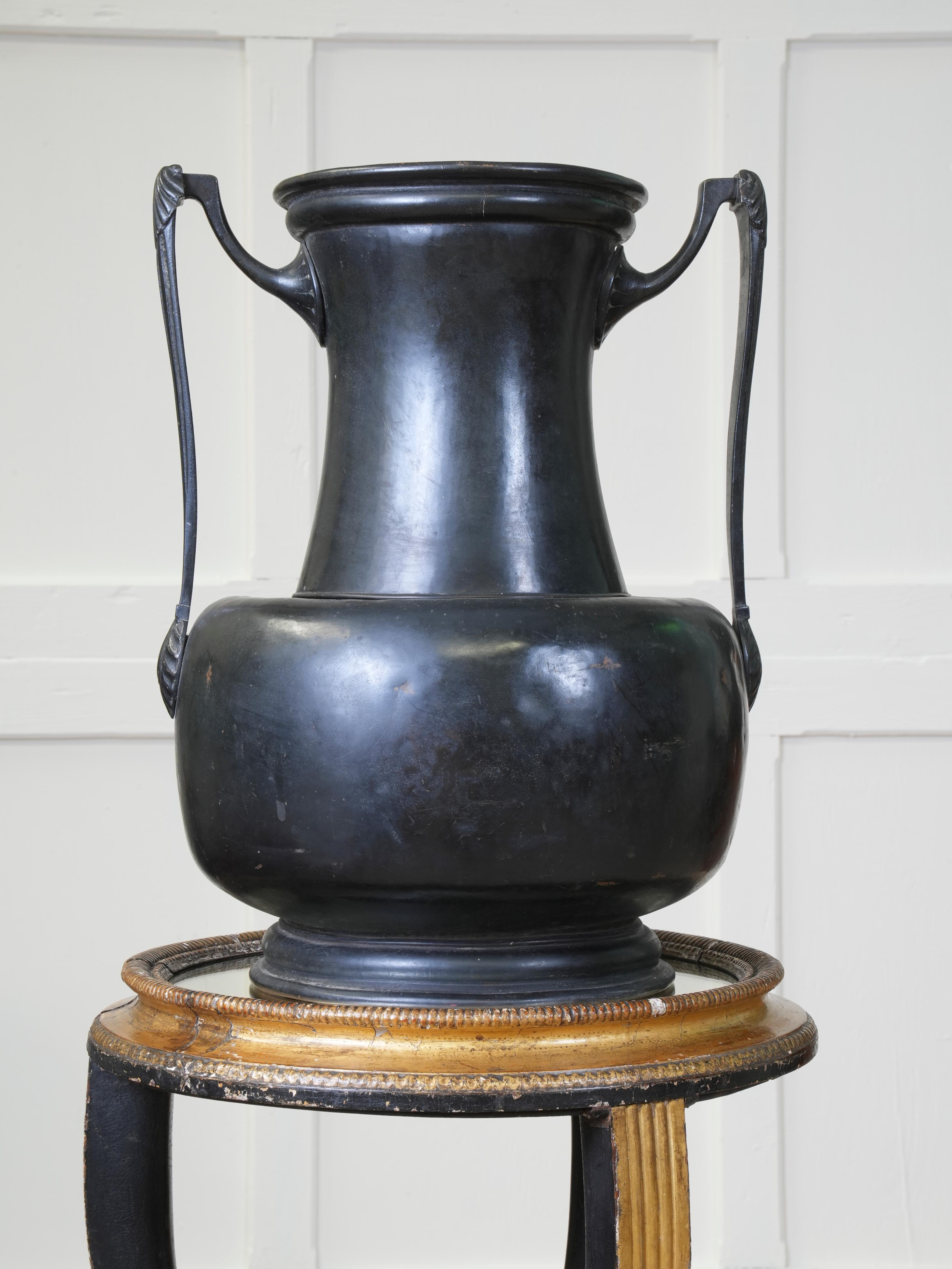 19th Century Patinated Copper Vase at 1stDibs