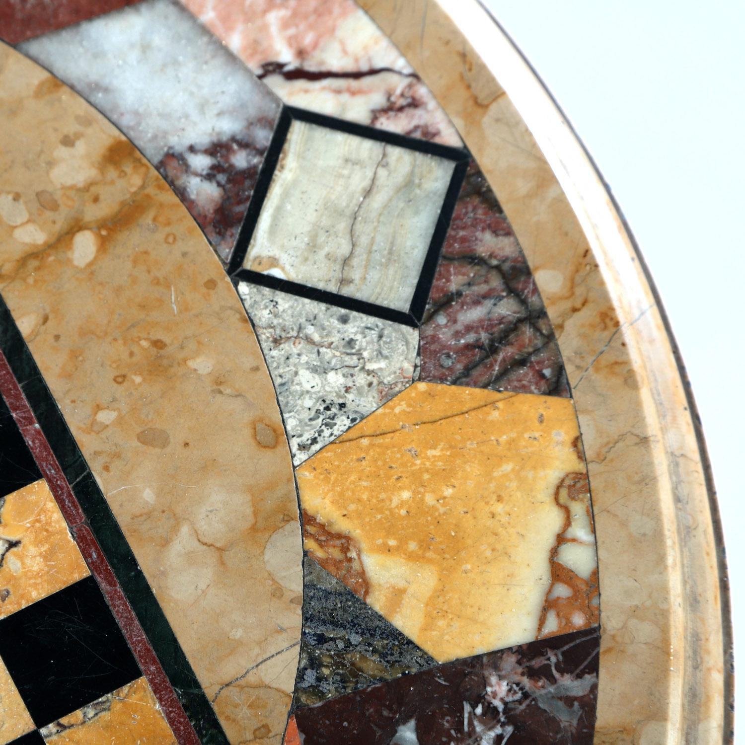 A 19th Century Specimen Marble Games Table For Sale at 1stDibs