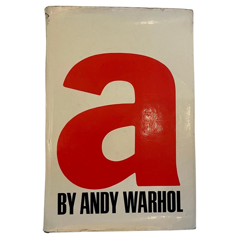 A: A Novel - Andy Warhol - First Edition, Grove Press, New York, 1968 ...