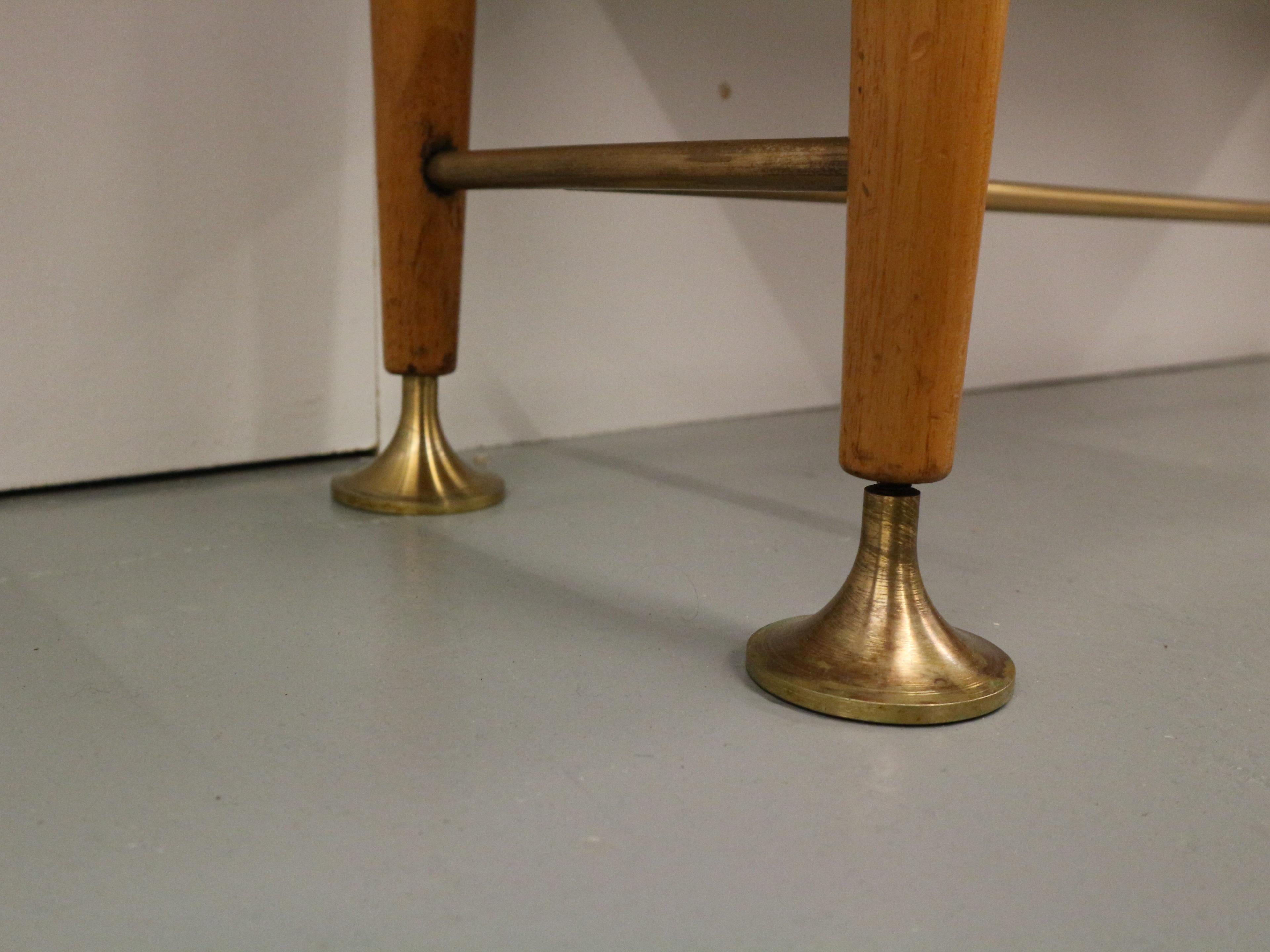 A A Patijn Walnut Veneer Vanity for Zijlstra Holland, 1950s For Sale at ...