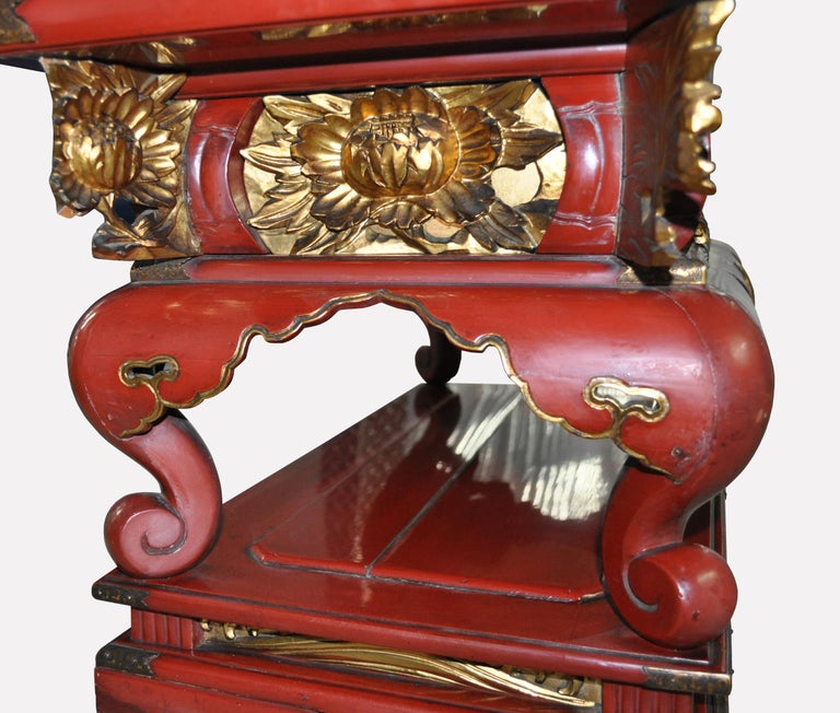 Antique Japanese Altar Table For Sale at 1stDibs