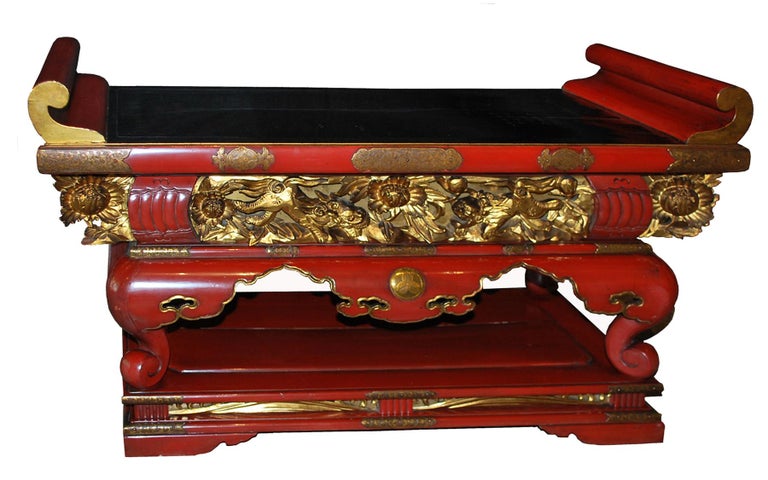 Antique Japanese Altar Table For Sale at 1stDibs