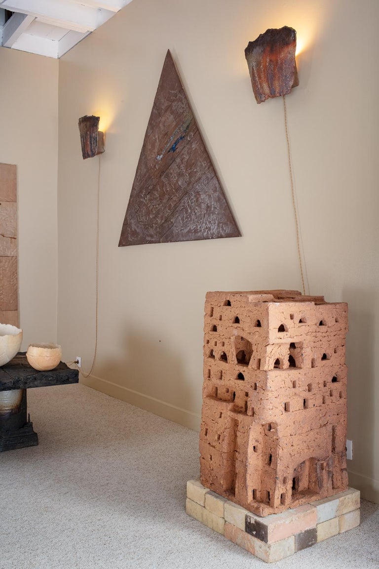 Big Ceramic Sculpture by Pierre Baey, circa 1990 For Sale at 1stDibs