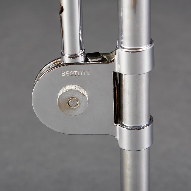 BL1 Desk Lamp by Bestlite in Chrome and Black Enamel, by Robert Dudley ...