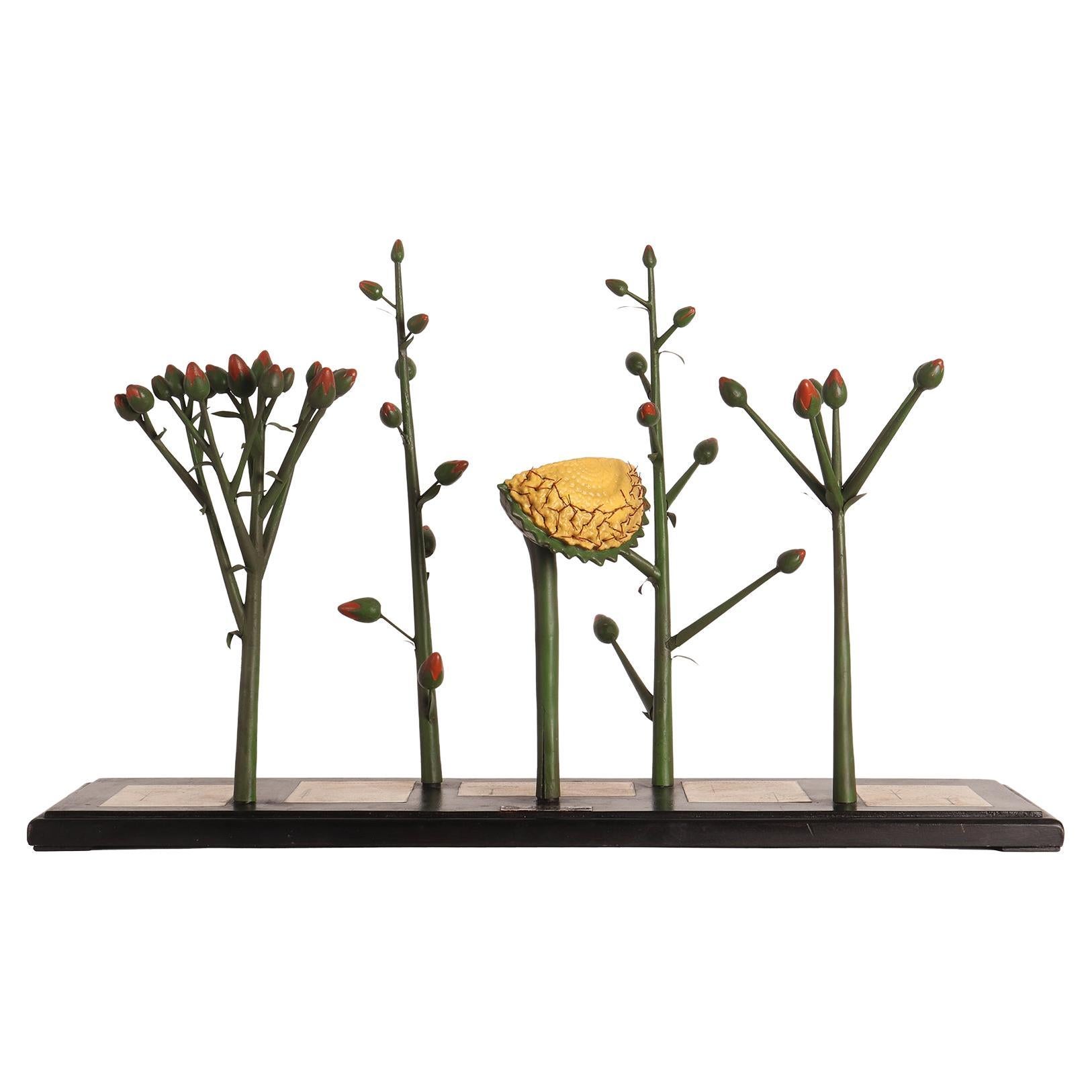 Botanic Flower Model, Milan Paravia, circa 1900 For Sale at 1stDibs