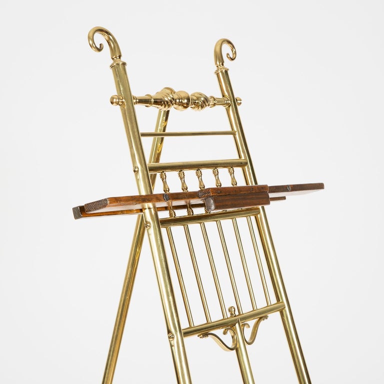 Brass Easel For Sale at 1stDibs