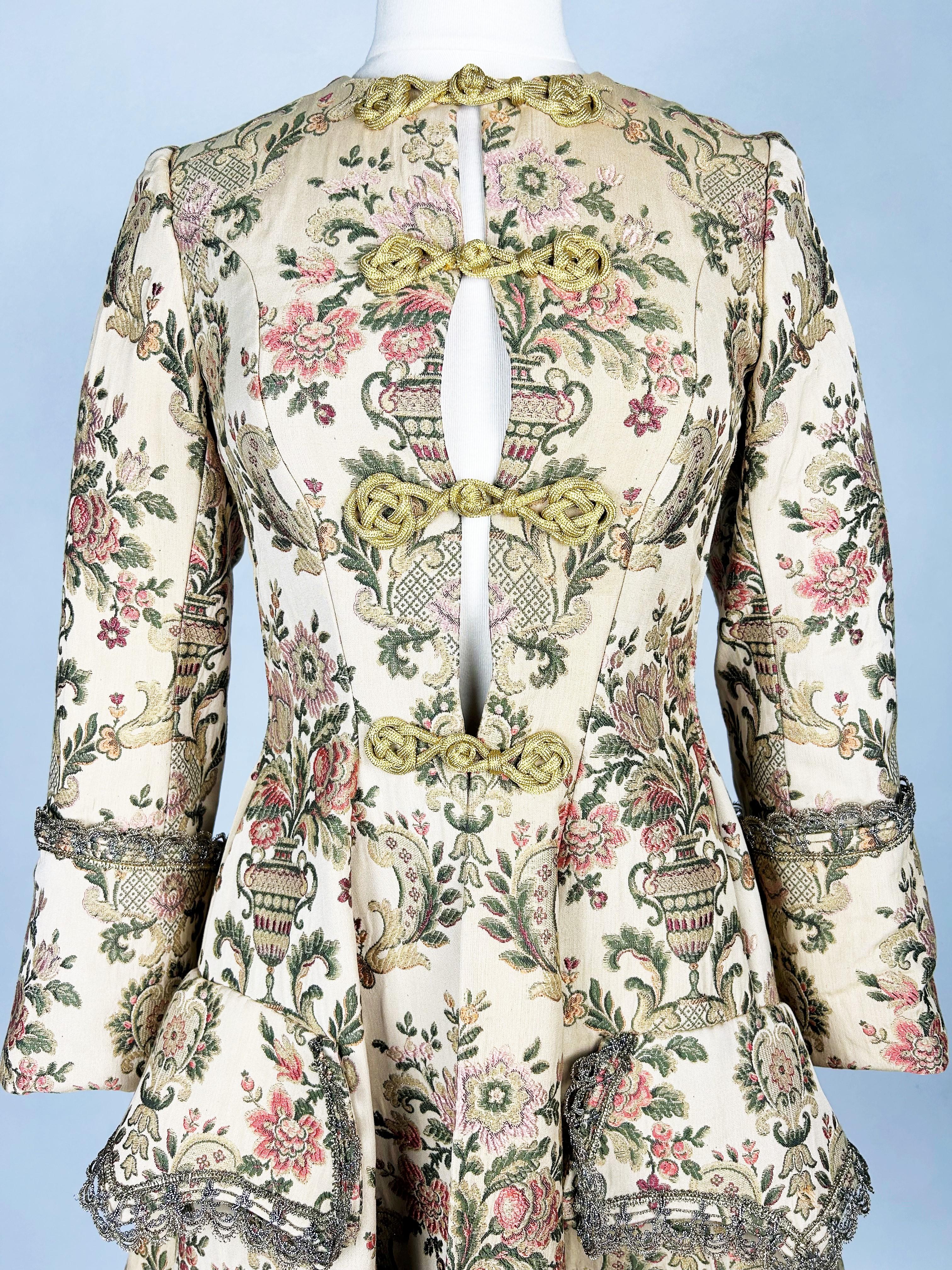 A Brocade court jacket for the Venice Carnival - Italy Circa 1980 For ...